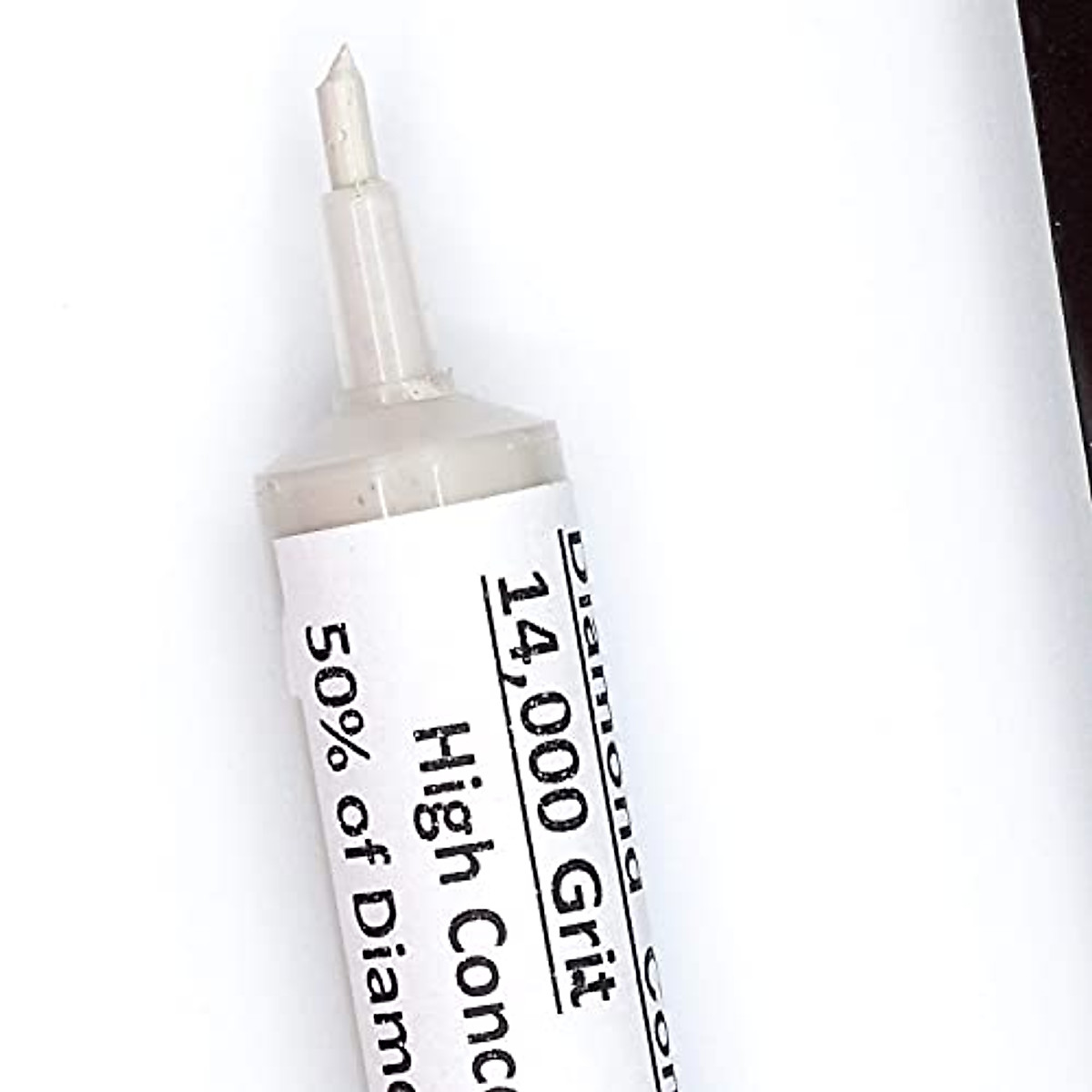 TechDiamondTools Diamond Polishing Compound Polishing Paste 14,000 Grit 0-1 Microns for Marble Glass Metal Rock Jewelry Resin Silver Chrome Gemstone with High Concentration of Diamond Powder USA Made