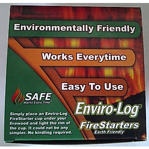 Fire Starter,Cup,8 Count by Enviro-Log