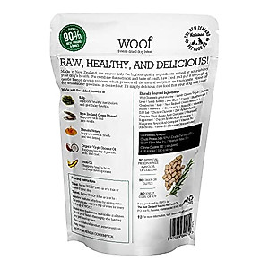 The New Zealand Natural Pet Food Co. Woof Wild Goat Freeze Dried Travel Treat 1.76oz