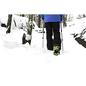 STABILicers Hike XP Traction Cleats for Hiking on Snow and Ice,Grey/Green, Medium (1 Pair)