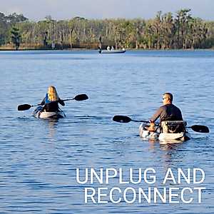 BKC UH-KC271 Two-Wheeled Cart for Kayaks, Stand Up Paddle Boards, Canoes - Easy Overland Transport at the Lake, Beach, or Reservoir