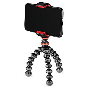 JOBY GorillaPod Starter Kit, Versatile Mini Flexible Tripod with Universal Smartphone Clamp, GoPro Mount, Torch Light Mount, Quick Release Plate, Universally Compatible, Watch FIFA World Cup
