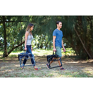 Rio Gear 15.5" Seat Height Compact Traveler Folding Chair with Hard Arms - Large