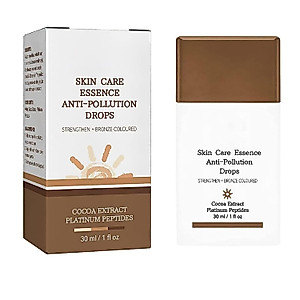 Anti-Pollution Sunshine Drops,Strengthen Bronzed Body Bronzing Drops,Replenishing Face and Body Bronzing Serum,Liquid Bronzer Cream for Aging Face and Body Skin (1PCS)