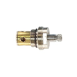 DANCO Hot Stem for 2-Handle Kohler Tub and Shower Faucets, 6N-7H, Brass and Chrome, 1-Pack (17017)