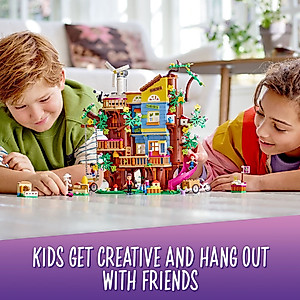 LEGO Friends Friendship Tree House 41703 Set with Mia Mini Doll, Nature Eco Care Educational Toy, Gifts for Kids, Girls and Boys Ages 8 Plus