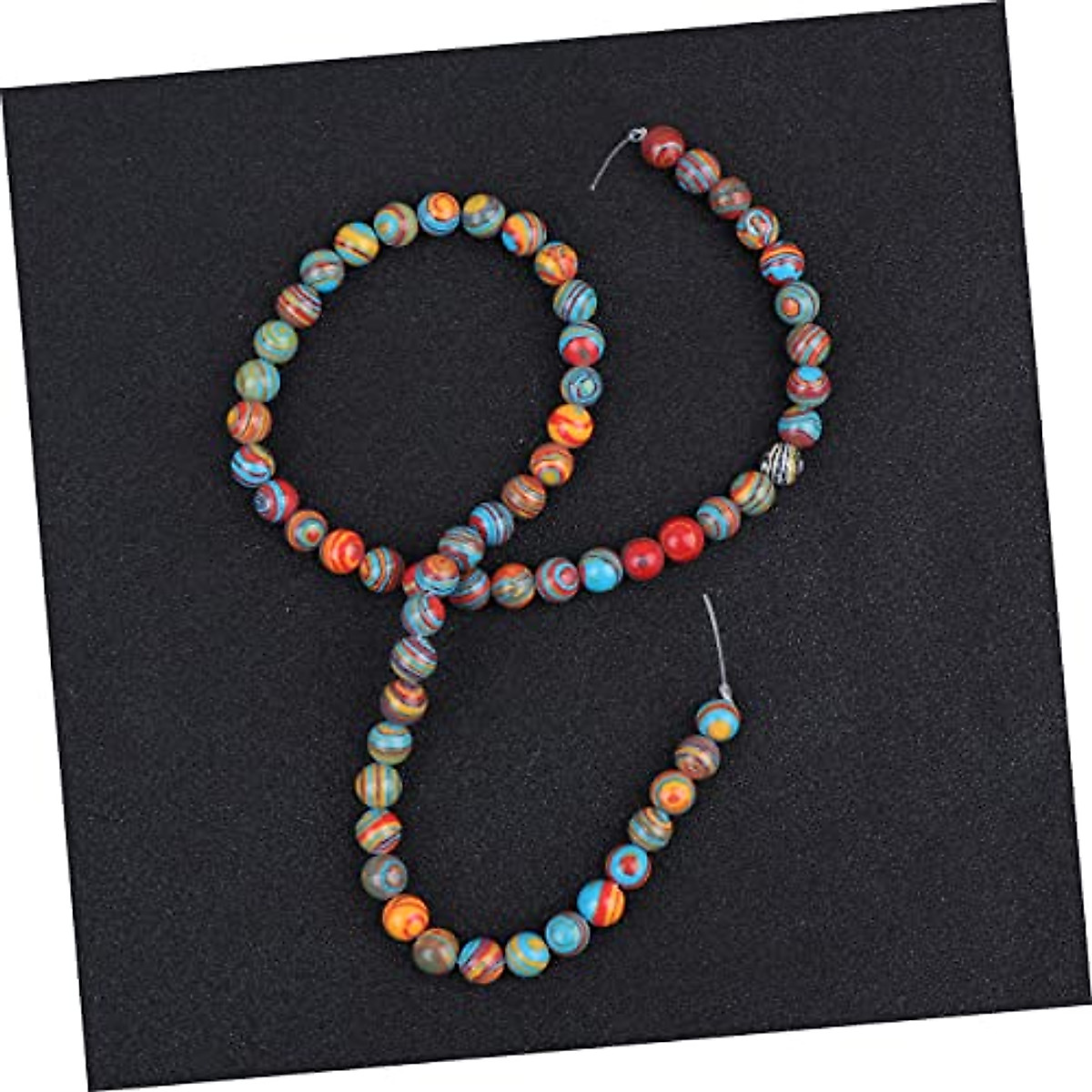 COHEALI 184pcs Natural Gemstone Beads Bracelet Beads Beaded Jewelry Loose Gemstones Beads DIY Accessories Kit Loose Beads Jewelry DIY Craft Beads Jewelry Making Bead Colored Stone Beads