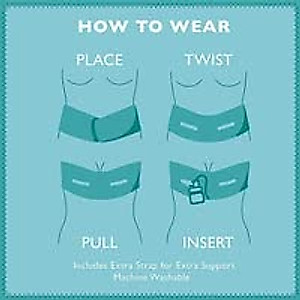 LaVie Warming Massagers 2-Pack (Pair) and Pump Strap Hands Free Pumping Bra Bundle, Massager and Breast Pump Bra Teal