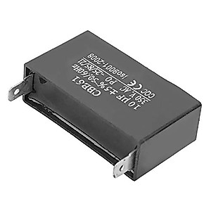 CBB61 Capacitor 350VAC 10UF，50/60Hz Fan Motor Starting Plastic Capacitor，Generator Capacitor