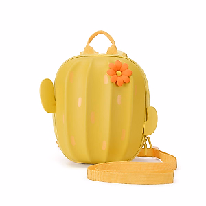 Kids Backpack with Safety Leash,Waterproof Backpack Preschool Toddler,Cute Bag leash for Kids,Bookbag Harness(Yellow)