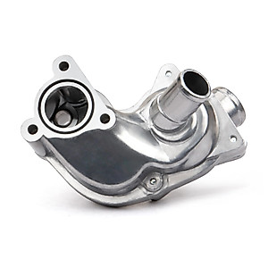 MILIPARTS Upgraded Aluminum Thermostat Housing Compatible With 2002-2010 Ford Explorer Explorer Sport Trac Mercury Mountaineer V6 4.0L Replace 2L2Z8592A