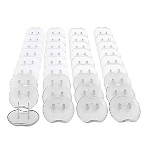 Little Chicks Baby Safety Outlet Plug Electrical Socket Covers - 36 Pack - Model CK032