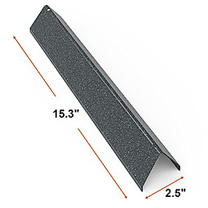 7635 Flavorizer Bars and 69785 Stainless Steel Grill Burner Tubes for Weber Spirit 200 Series Gas Grills with Front Control Panel, Replacement Parts for Weber Spirit E-210 S-210 E-220 S-220 Gas Grills