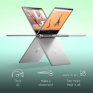 HP Pavilion x360 15 2-in-1 Convertible Laptop, Intel Core i5-10210U, 8 GB RAM, 512 GB SSD Storage, 15.6-inch HD Touchscreen Display, Windows 10 Home (15-dq1020nr, 2020 Model)