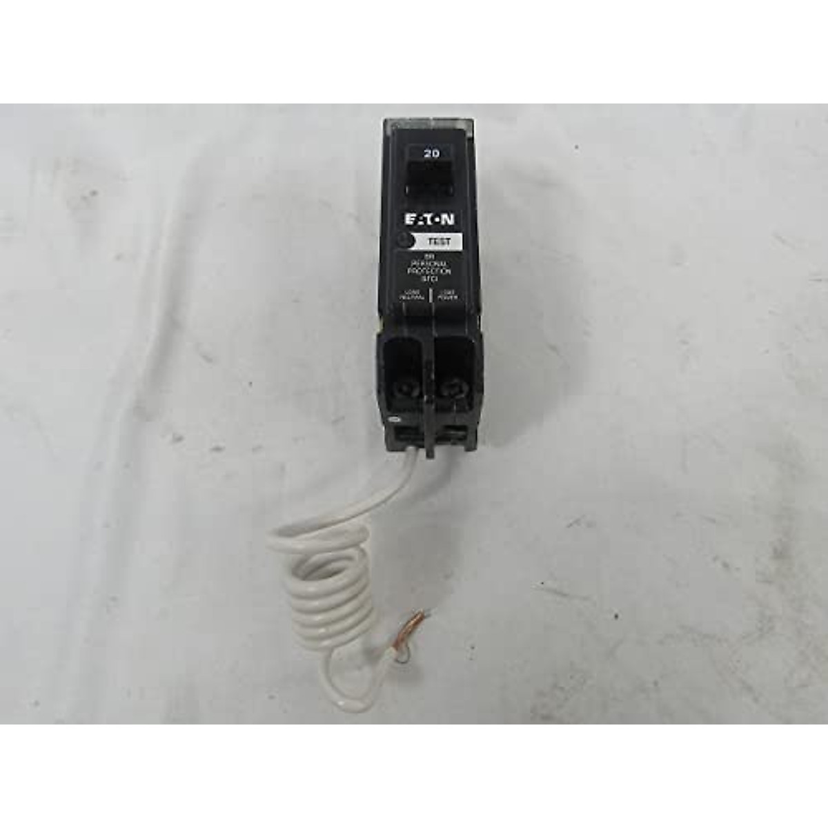 EATON BRN120GF Br Gfci, 5ma, 1 Pole, 10kaic, 20a, Pigta