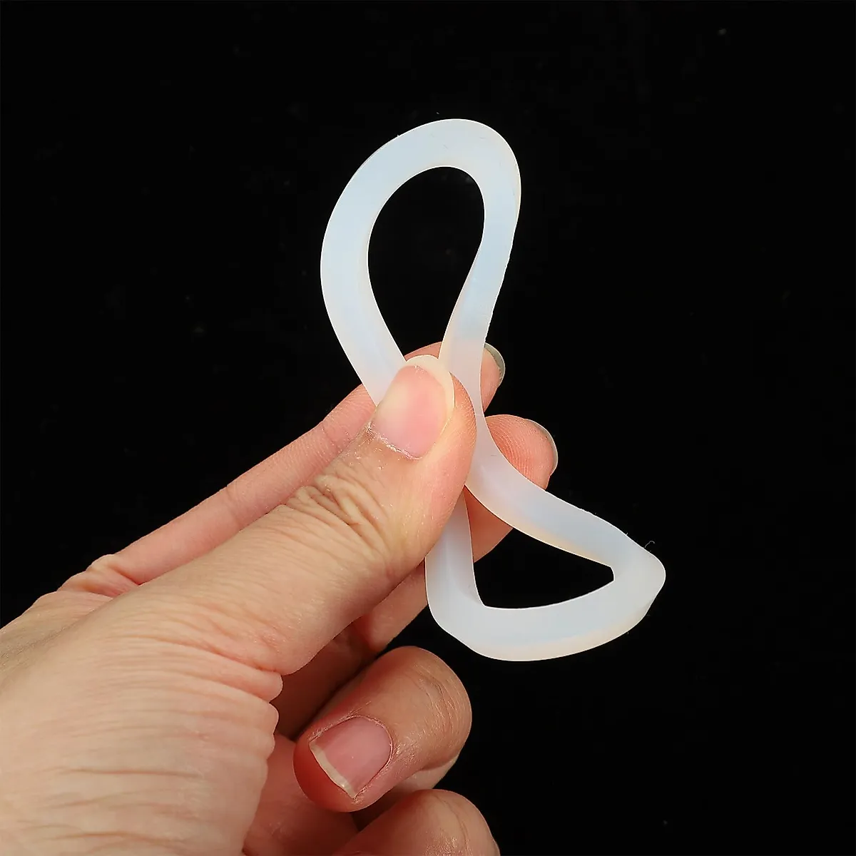 UPKOCH 20pcs Jar Lids Rings Wide Mouth Silicone Gasket for Glass Jars Lids Sealing Rings Jars Seal Rings -leak Sealing Ring Wide Bottle Silicone Rings Airtight Seals Ring