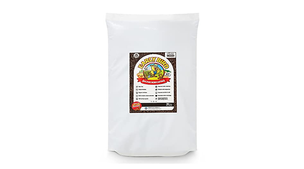 100% Pure Worm Castings Rich in Micro Nutrients - Odor Free Organic ...