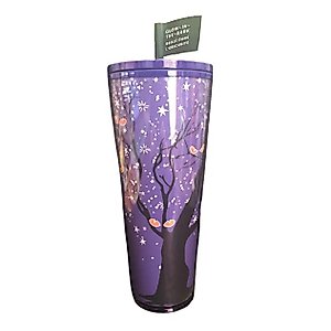 Starbucks Halloween 2022 Cat Eyes Glow in the Dark Tumbler Venti 24 oz