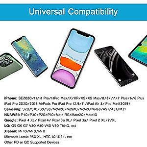 USB C Wall Charger, 20W Fast Charging Block Type C Power Wall Adapter Plug Cube for iPhone 14/13/12 Pro Max/ 11,Airpods Pro,iPad Air 5th/4th Generation,MacBook Air, iPad Pro,Galaxy S23/S22/S21 A14 5G