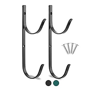 UNCO- Pool Pole Hanger, 2 Pack, Pool Hooks for Poles, Pool Equipment Hooks, Pool Pole Hooks, Hooks for Pool Supplies, Pool Hooks for Poles and Hose, Pool Hooks, Pole Hangers, Pools Accessories