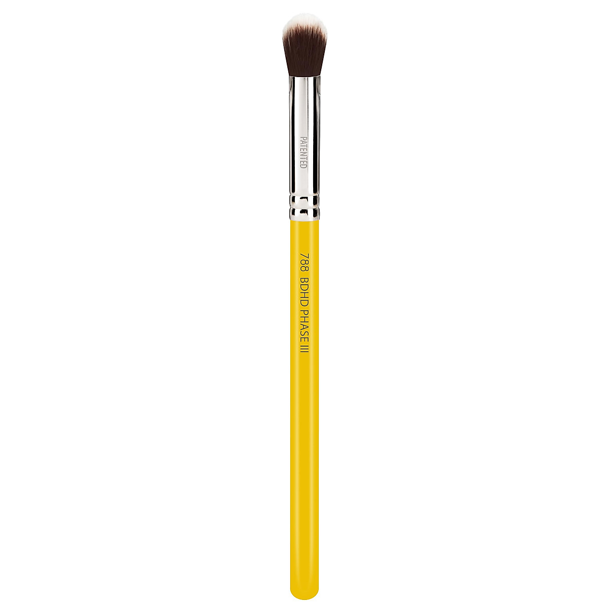 Bdellium Tools Professional Makeup Brush - Studio Series 788V BDHD Phase III Blending/Concealing - With Soft Synthetic Fibers, For Blending & Soften (Yellow, 1pc)