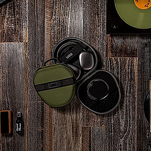 URBAN ARMOR GEAR UAG Compatible with AirPods Max Case Rugged Smart Case with Sleep Mode Heavy Duty Weatherproof Compression Molded Full Coverage Protective Travel Carrying Cover, Olive