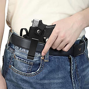 Vdones Gun Holster for Pistol Concealed Carrying Pistol Holster for Men Women with Magazine Pouch Fit for Left Right Hand Hand