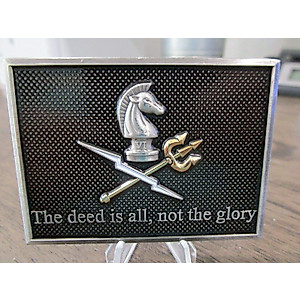 Navy Seal Team Six Black Squadron Seals DEVGRU Challenge Coin
