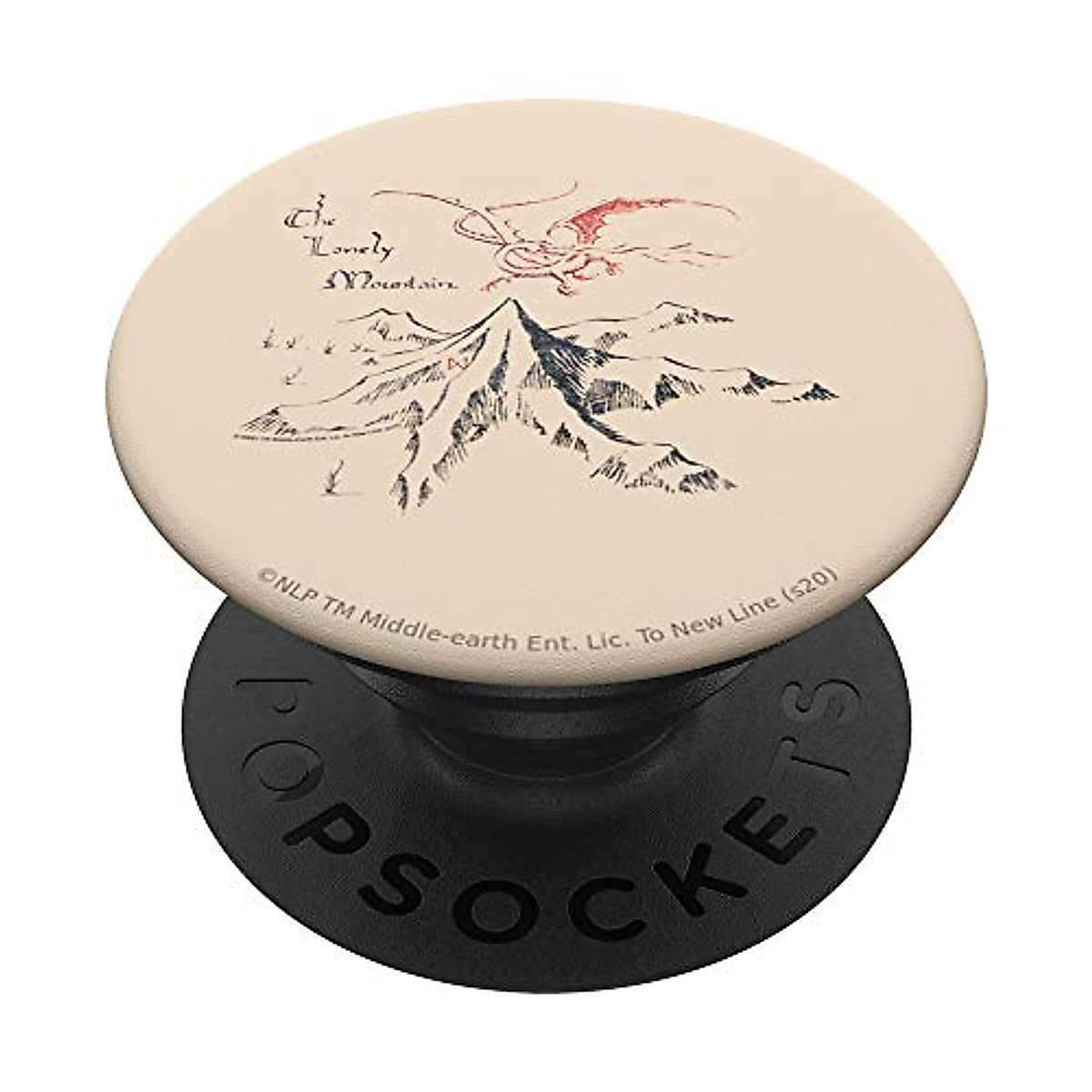 The Hobbit Lonely Mountain PopSockets Swappable PopGrip