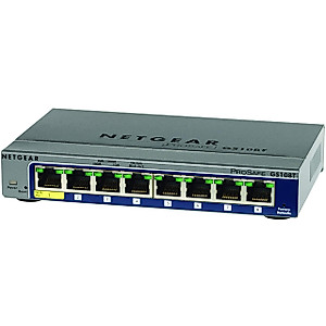 NETGEAR ProSafe GS108Tv2 Gigabit Smart Switch