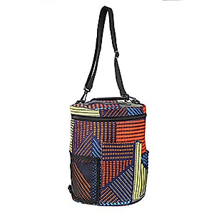 Crochet Bags,Cylinder Storage Bag Knitting Yarn Crochet Tool Organizer Container