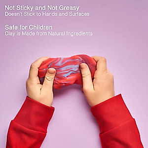 Air Dry Clay 36 Colors, Soft & Ultra Light, Modeling Clay for Kids with Accessories, Tools and Tutorials