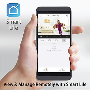 OSI Smart Security Mini Camera Indoor 1080P HD,WiFi Cameras,Home Security Cameras, AI Human Detection,Two-Way Audio,Night Vision,Compatible with Alexa, Google,32GB SD Card Included & Cloud Storage