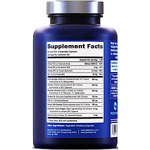 Testosterone Booster Supplement for Men - Male Enhancing Test Boost - Ashwagandha, Tongkat Ali, Rhodiola, Tribulus, Vitamin D3, B6, B12 - Workout, Muscle Builder, Strength, Energy, Performance - 120ct