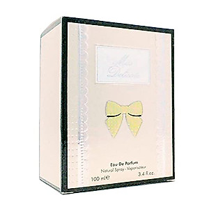 META-BOSEM Miss Delicate, Women Perfume Eau de Parfum Natural Spray - Floral Fresh Scent - Sweet Fragrance - Great Holiday Gift - for All Day Use - a Classic Bottle, 3.4 Fluid Ounce/100Ml