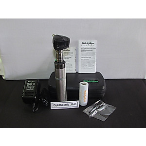 Welch Allyn 3.5v Diagnostic Otoscope Head & Specula with Ni-Cadimum Rechargeable Handle 25020