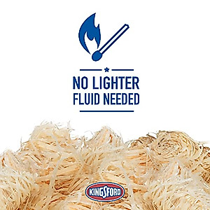 Kingsford Quick Light Fire Starters | Wooden Fire Starters Made with All Natural Hardwood for Grilling, Campfires, & Outdoor Fireplaces | 32 Count Fire Starter Rolls