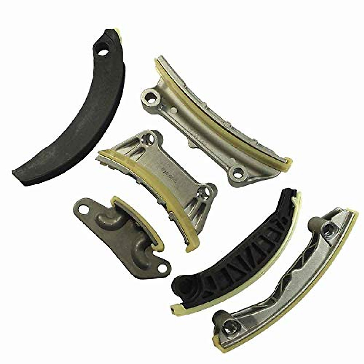 Engine Timing Chain Kit Guide Tensioner Sprocket Cadillac CTS SRX STS GMC Acadia Chevy Equinox Malibu Traverse Buick Allure Enclave LaCrosse 2.8L 3.0L 3.6L DOHC 24V Replace # 9-0753S replacement parts