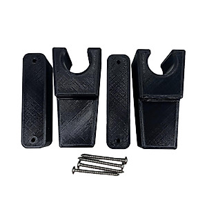 Zephyr's Market Kayak Seat Risers Compatible with Lifetime Tamarack Pro, Kenai Pro, and Teton Angler Kayaks (Black)