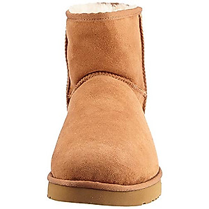 UGG Women's Classic Mini II Boots, Chestnut, Tan, 7 Medium US