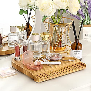 Piano Music Gifts for Music Teachers - Piano-Shaped Decorative Tray, Music Decor Gifts for Women, Music-Themed Gifts for Music Lovers, Musician Gifts, Perfume Tray, 9.85 "x9.85 x1.3, Bamboo