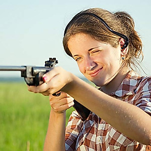 Banded Ear Plugs Hearing Bands Banded Ear Band Plug Shooting Reusable Construction Ear Plugs Protection Silicone Replacement Pods for Work Sleeping Concerts, Motor Sport Racing (24)