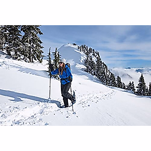 Crescent Moon Women's Trail Snowshoes - Gold 13 (Sapphire Blue)