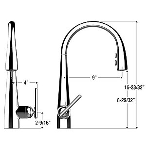 Pfister GT529FLC, Polished Chrome