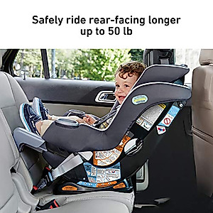 Graco Extend2Fit Convertible Car Seat | Ride Rear Facing Longer with Extend2Fit, Redmond