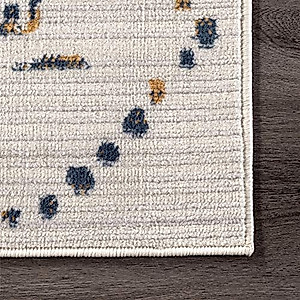 nuLOOM Mila Dotted Diamond Trellis Area Rug, 8' x 10', Beige