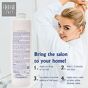 Ever Ego Italy Color Maintain Silver Shampoo For Bleached, Blonde and Grey Hair | Revitalizing And Moisturizing Hair Care Product For Men And Women | 1L Bottle