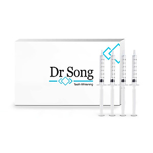 Dr Song Teeth Whitening Gel Refill 4X Syringes 35% Carbamide Peroxide