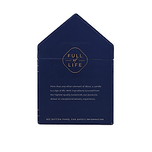 Trapp - No. 13 Bob's Flower Shoppe - 7 oz. House Box Candle - Aromatic Home Fragrance with Floral Scent of Fresh Florals, Cut Green Stems, & Watery Accords Notes - Petrolatum Wax