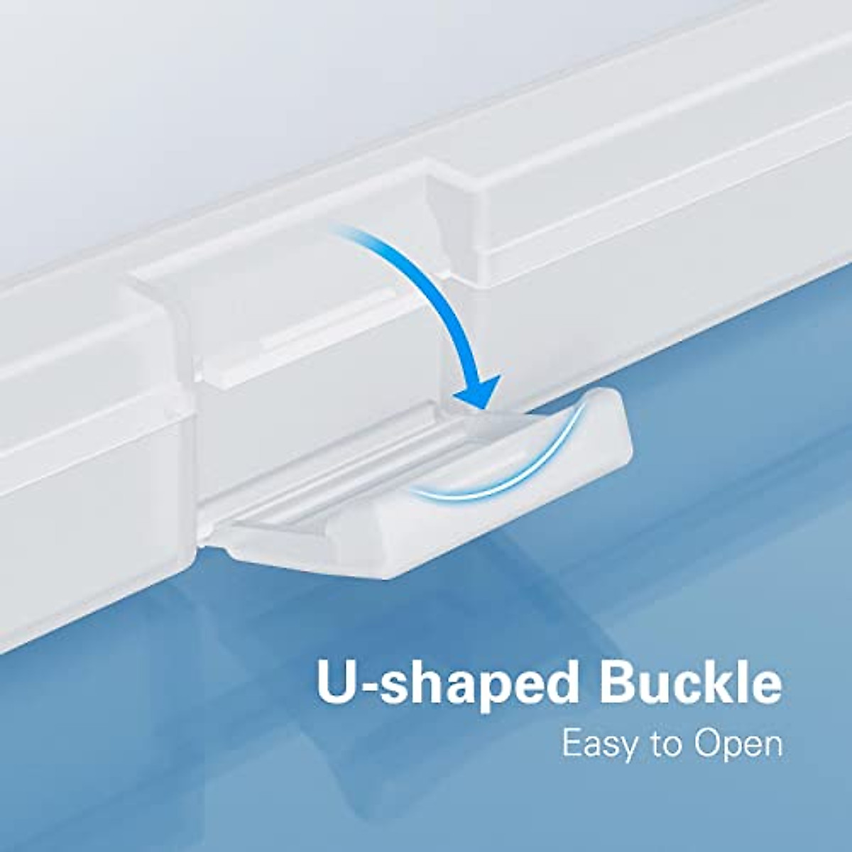 iBune 6 Pack 12x12 Paper Storage Box, Scrapbook Storage Box for 12" x 12" Paper, Portable Slim Project Case Plastic Craft Paper Storage Box, Size 12.4 x 12.8 x 1.1 in